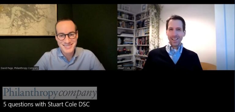 5 questions with Stuart Cole - Philanthropy Company